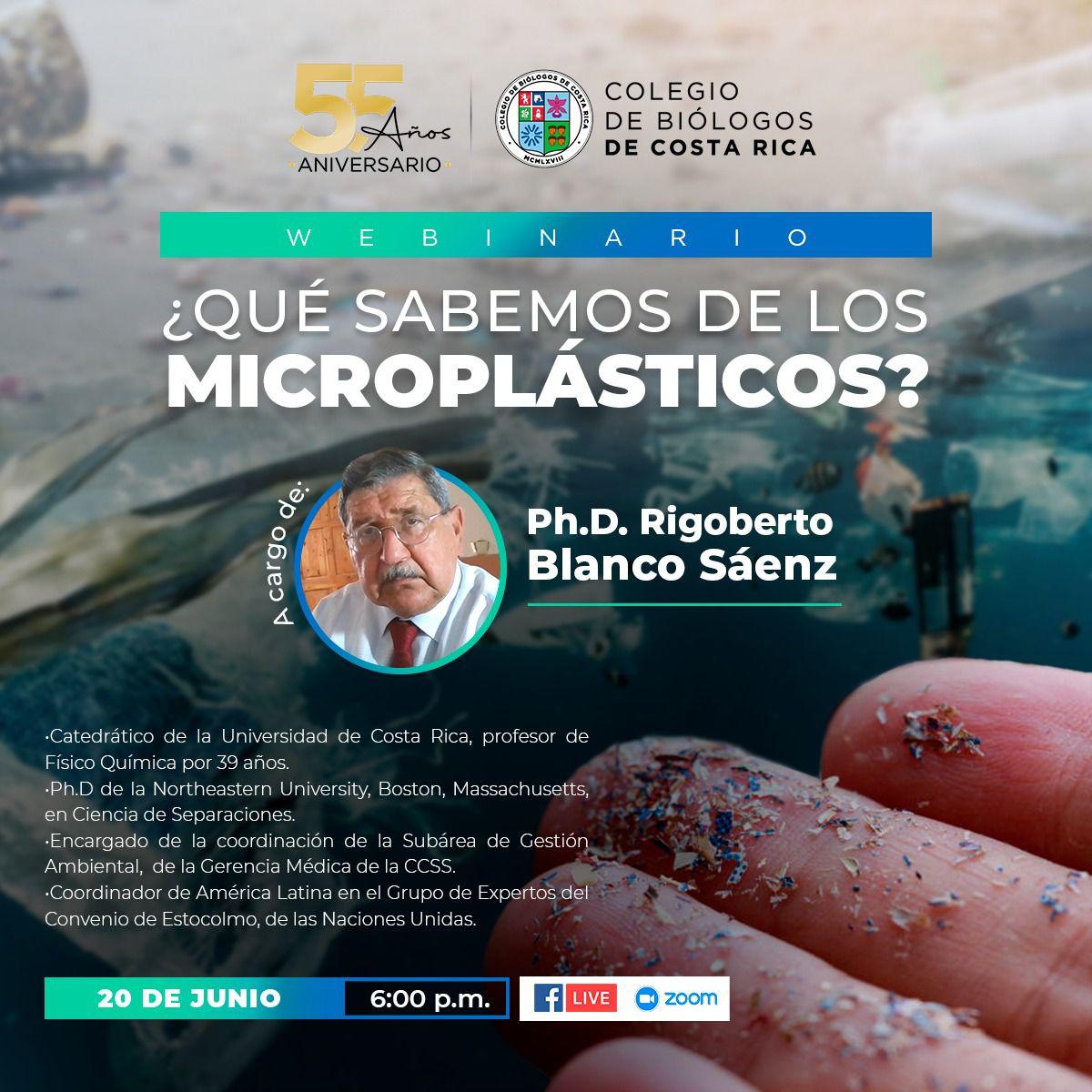 ¿Qué sabemos de los microplásticos? – Colegio de Biólogos de Costa Rica